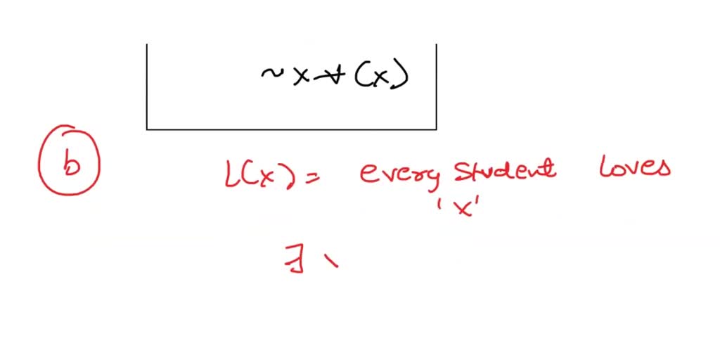SOLVED: Q2. Translate the following English statement into Predicate ...