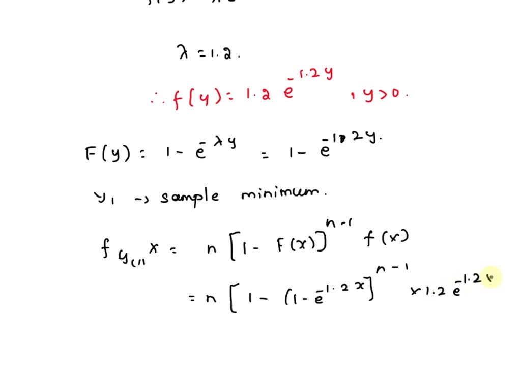 SOLVED: Consider a sequence of 5 independent realisations of an ...