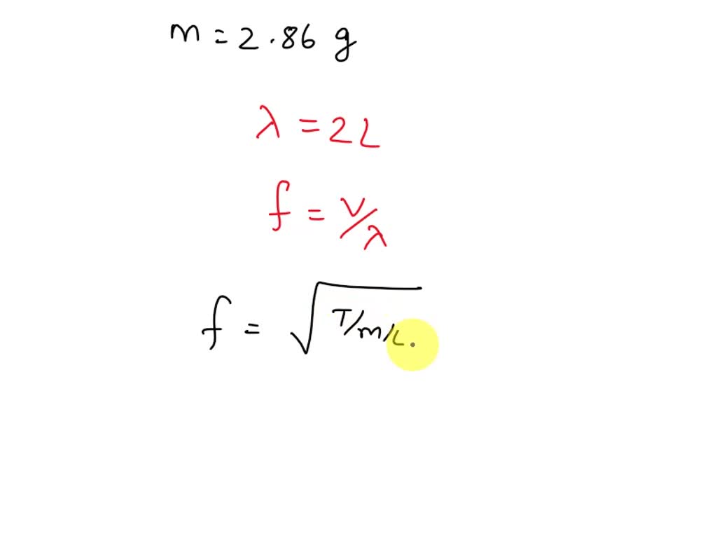 If the mass per unit length of the guitar string is 0.000331 kg/m, then ...