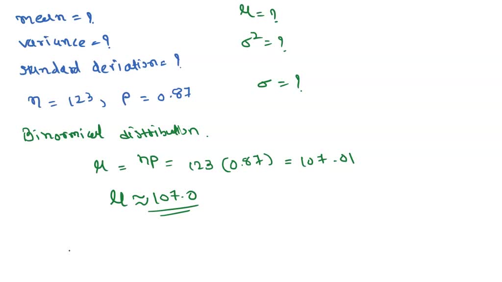 SOLVED: T Standard deviation= (Type an integer or a decimal. Mean= a ...
