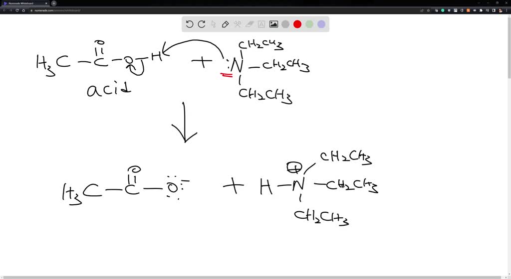 SOLVED: Write an equation that shows the reaction between acetic acid (CH3COOH) and ...