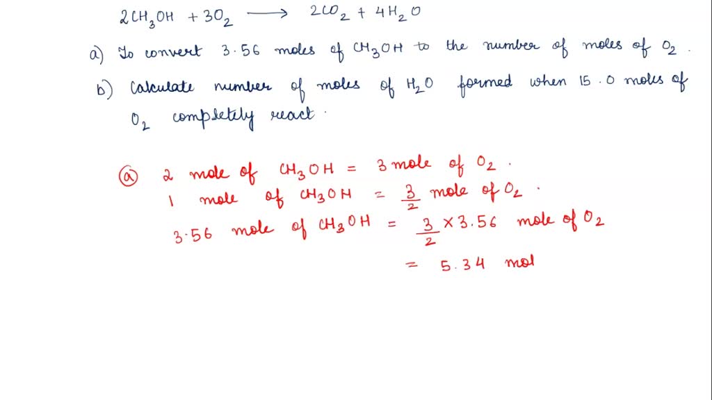 SOLVED: Read about mole‐to‐mole conversions and then write conversions ...