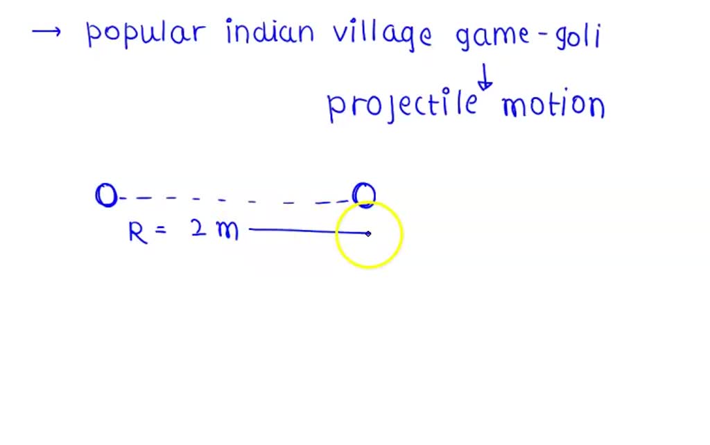 SOLVED: A popular game in Indian villages is goli which is played with ...