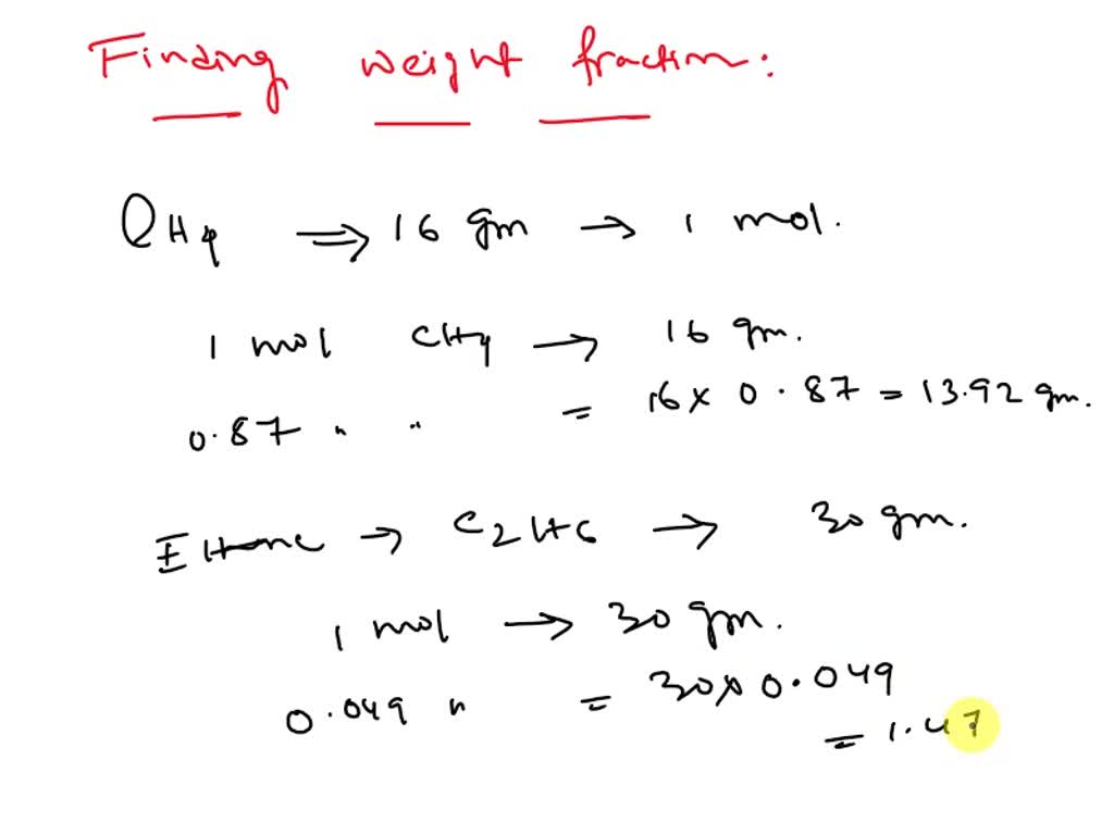 VIDEO solution: 1. Using the gas composition given below answer the ...