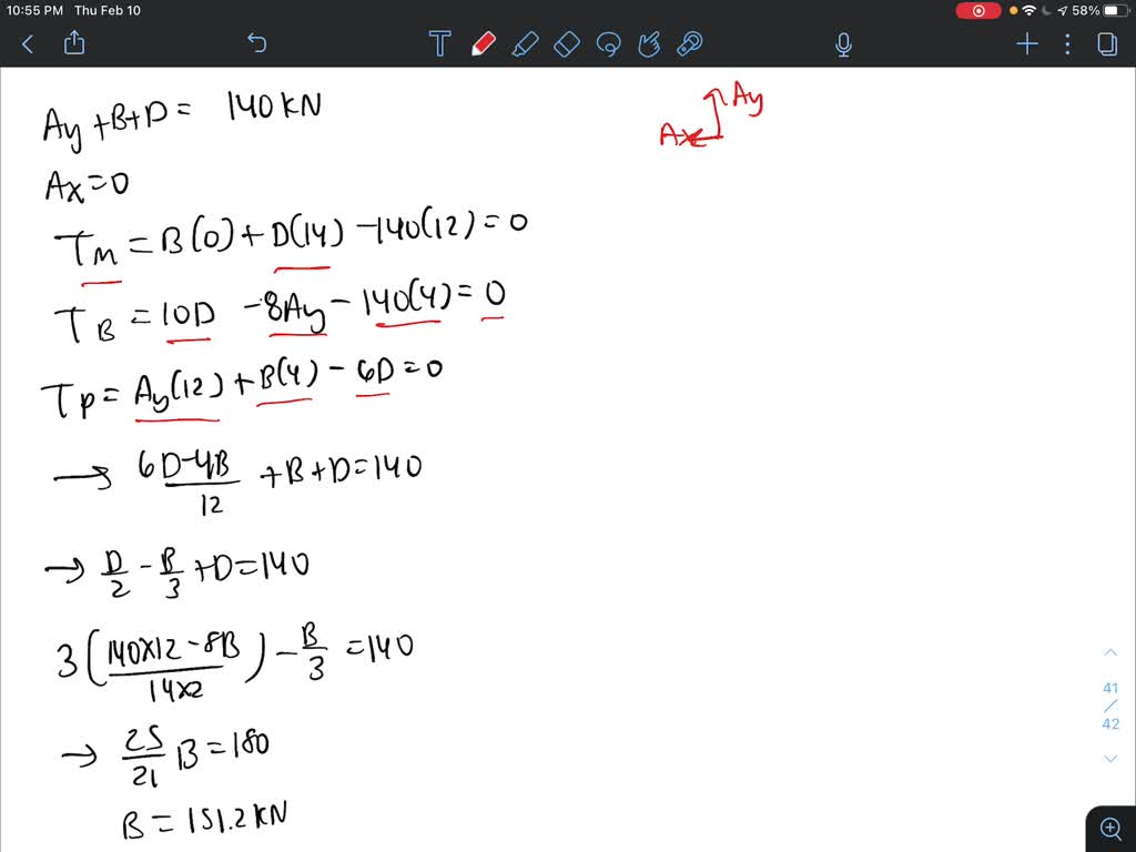 SOLVED: Problem 2: Given the figure below, determine the internal loading at point C if θ = 60 ...