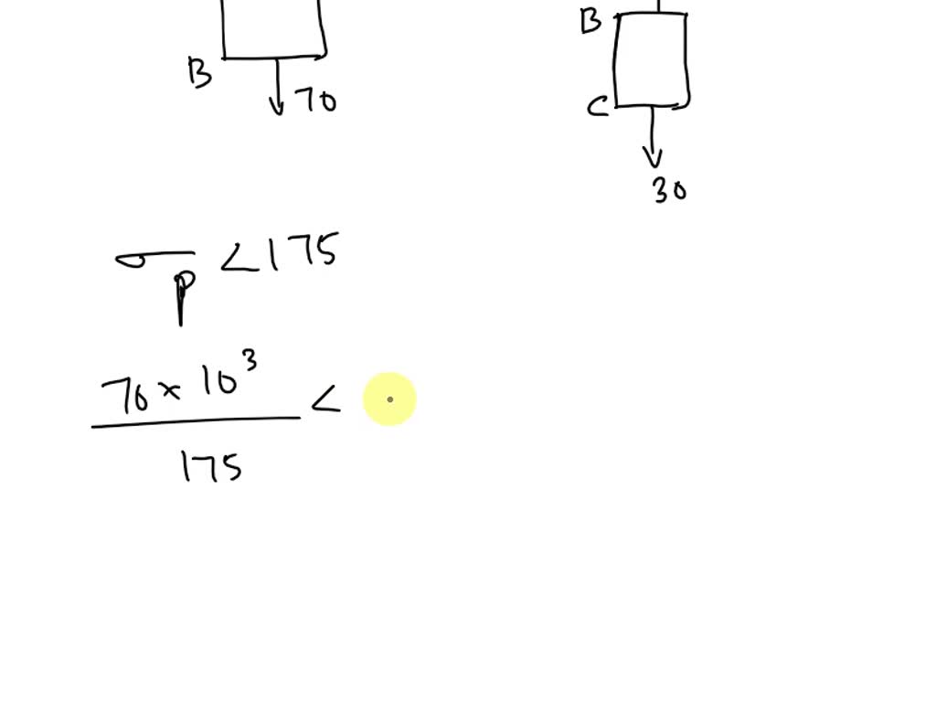 Q.1- Two solid cylindrical rods AB and BC are welded together at B and ...