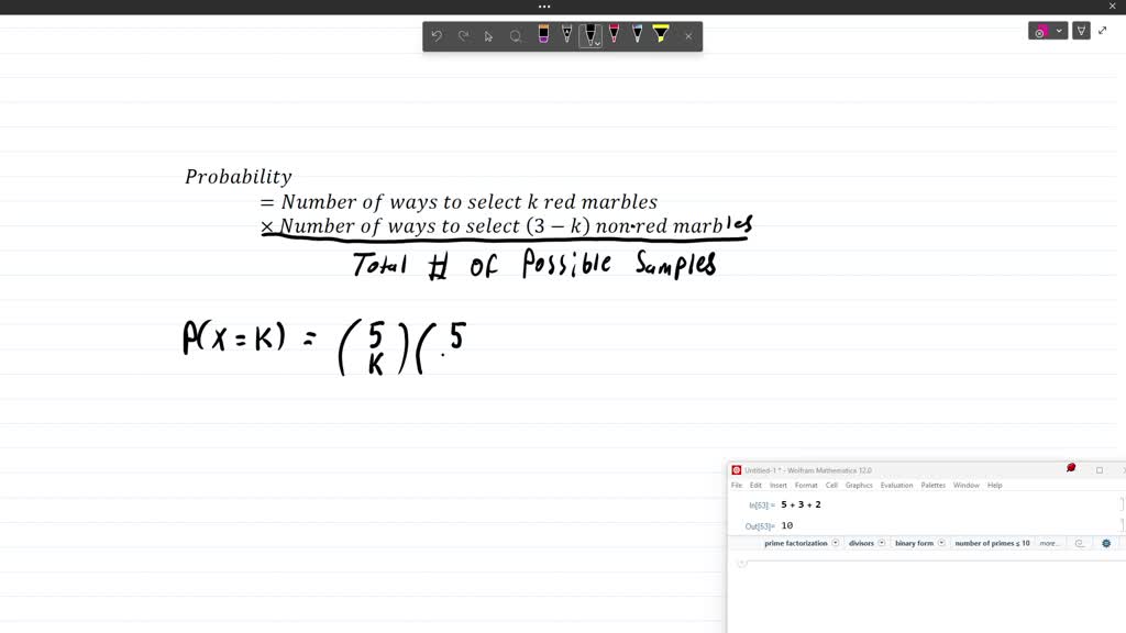 SOLVED: An urn contains 5 red marbles, 3 blue marbles, and 2 green ...