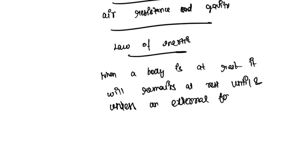 SOLVED: A bullet fired from a gun continues its motion if not for the ...