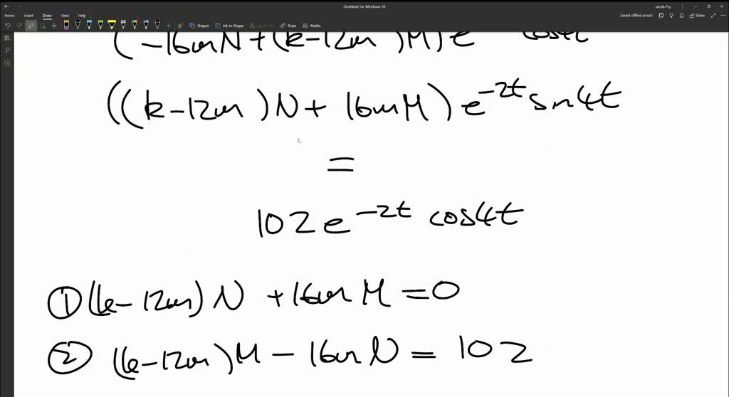 SOLVED: When mass of 2 kilograms is attached to spring whose constant ...