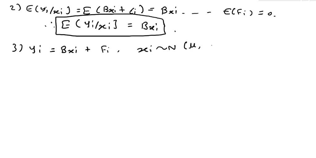SOLVED: Consider the linear model yi = xi + i, i =1,2,... ,n and 1, 2,... , n are i.i.d N(0,2 ...