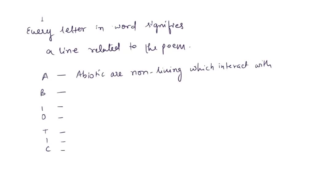 SOLVED: acrostic poem about the basic terms in sexual and its important ...