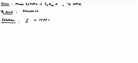 Draw the structure that has a molecular formula of C8H7ClO...