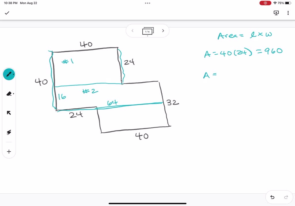 2. Figure 12.14 shows the floor plan for a one-story house: Calculate ...