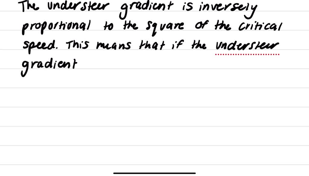 SOLVED: The design of an over-steered Battery Electric Vehicle (BEV) is ...