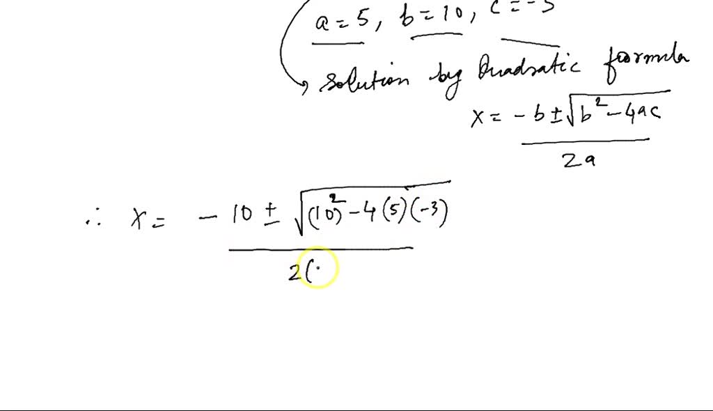 SOLVED: Find all real solutions of the quadratic equation. (Enter your ...