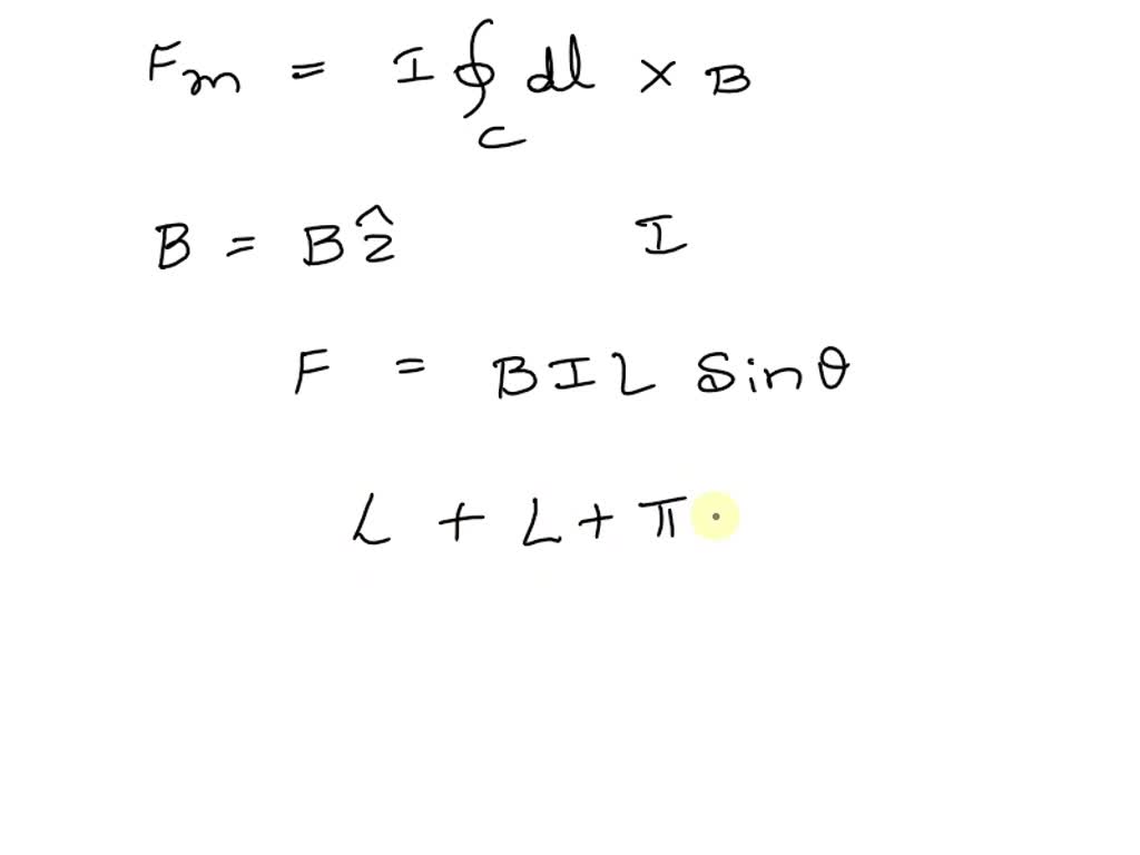 Solved A Wire Bent As Shown In Figure 1 Below Lies In The Xy Plane And