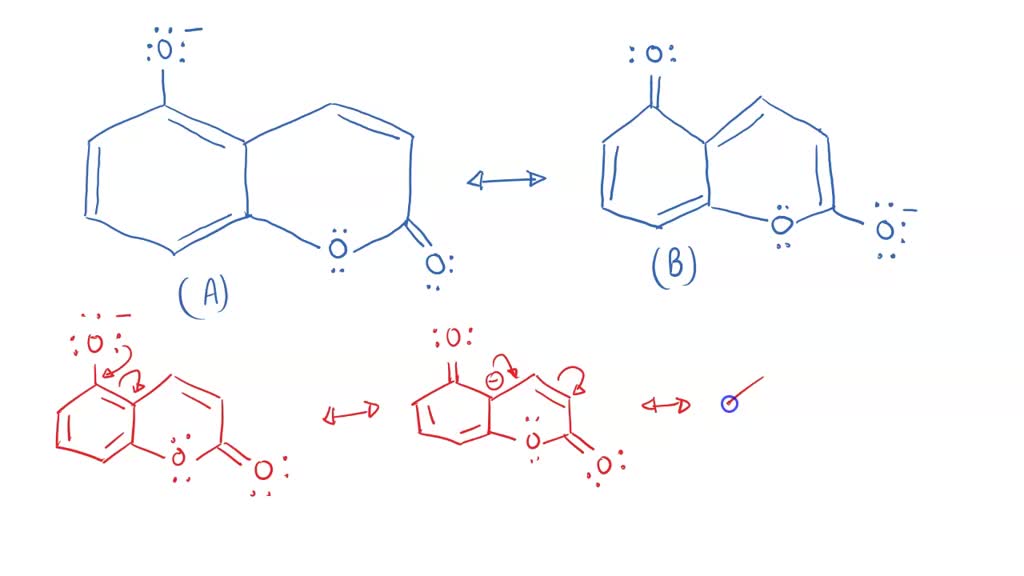 SOLVED: Add curved arrows to both structures to show the delocalization ...