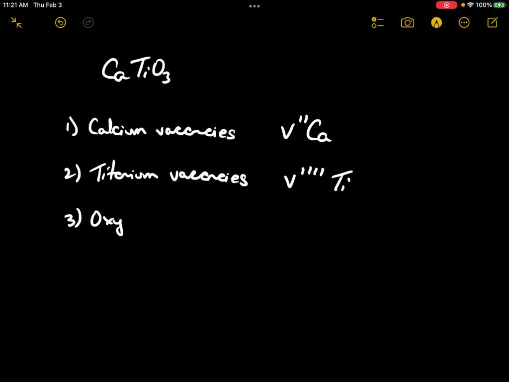 Solved Write The Kroger Vink Notation For The Following Fully Charged