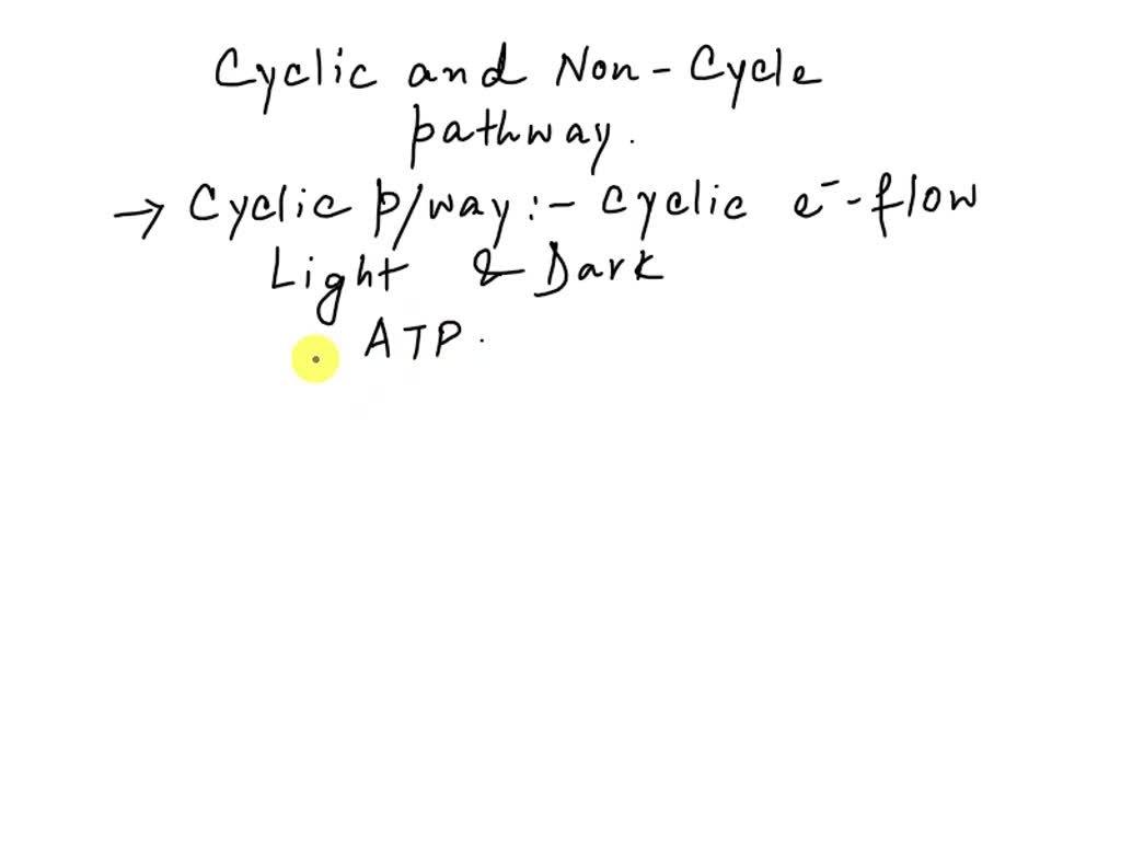SOLVED: What is the difference between the cyclic and noncyclic ...