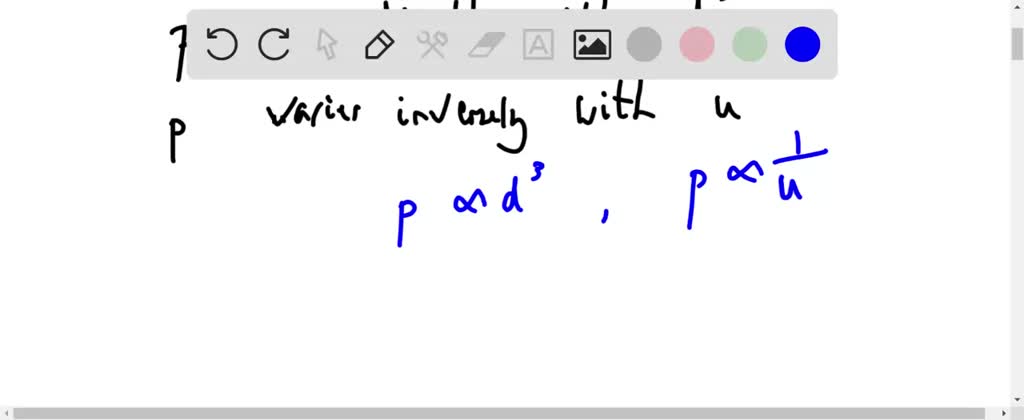 Solved Write An Equation That Expresses The Following Relationship P Varies Directly With The