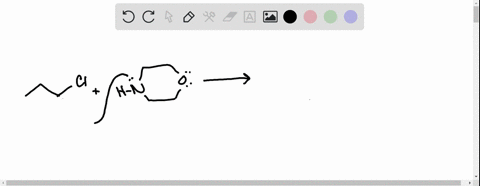 Draw a line-angle formula for the major organic product of...