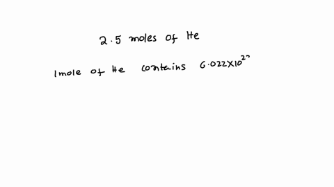 Calculate the number of moles and molecules and atoms...