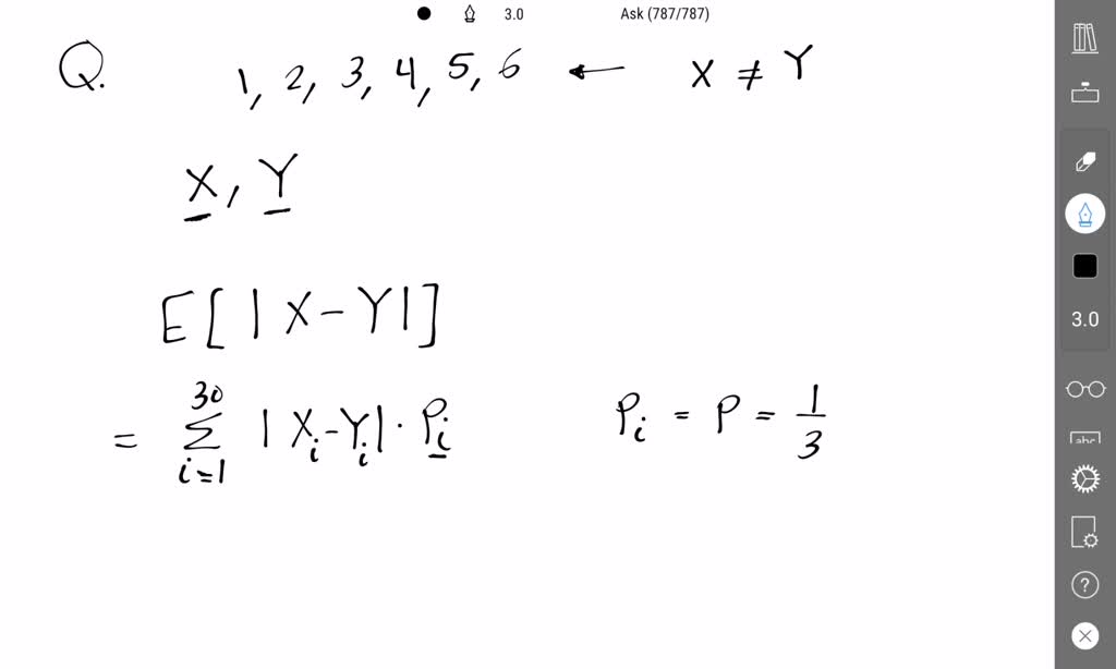 SOLVED: Two distinct integers are chosen at random and without ...