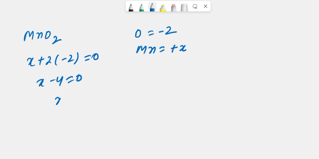 Of the following compounds, which forms from manganese in the +2 ...