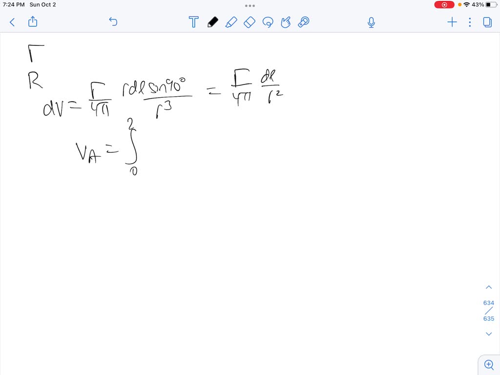 SOLVED: Consider a vortex filament of strength Γ in the shape of a ...