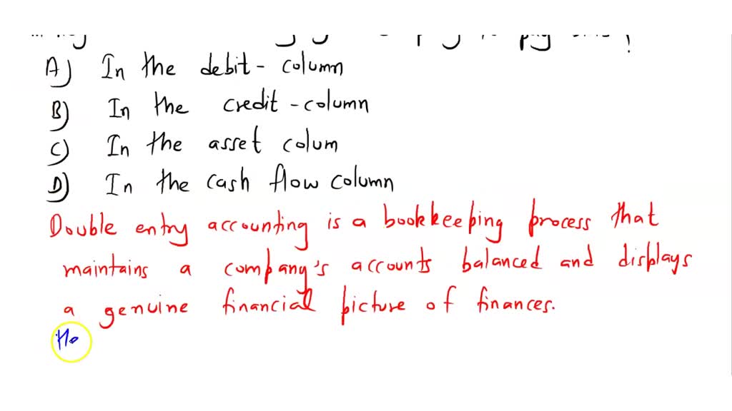 SOLVED: If a company uses a multi-column purchases journal, which of ...