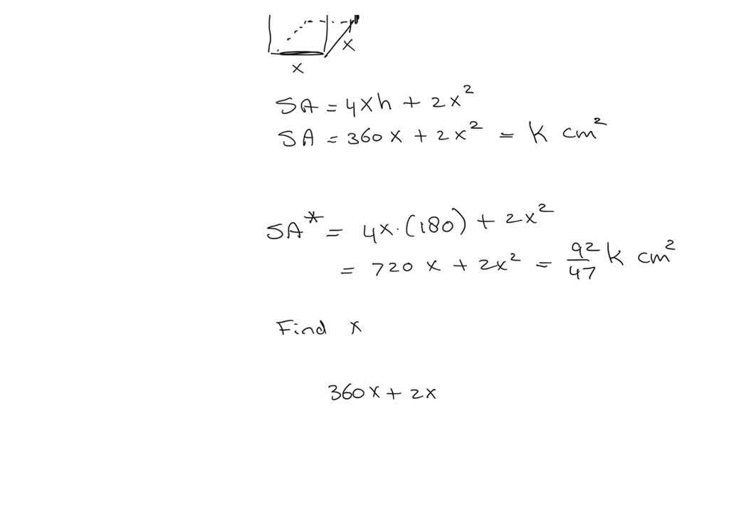 SOLVED: Two identical rectangular prisms each have a height of 90 centimeters (cm). The base of ...