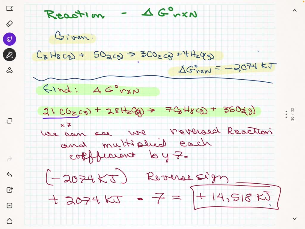 SOLVED: Texts: C3H8 (g) + 5 O2 (g) → 3 CO2 (g) + 4 H2O (l) a. At 25°C ...