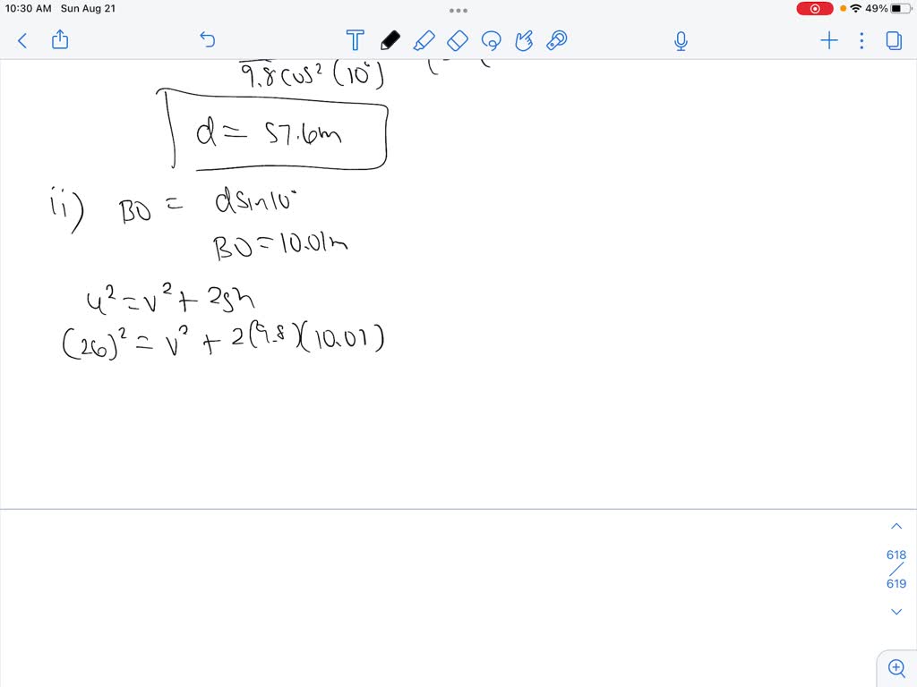 Solved For Problems 13 44 And 13 45analytically Integrate The Acceleration Equation To Find