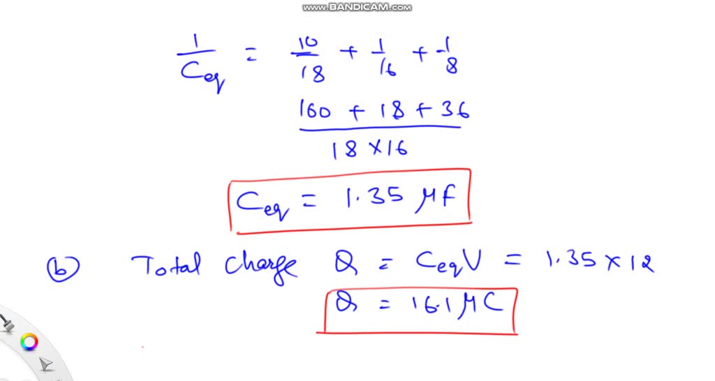 SOLVED: Sufficient time has elapsed for the capacitors in this circuit ...