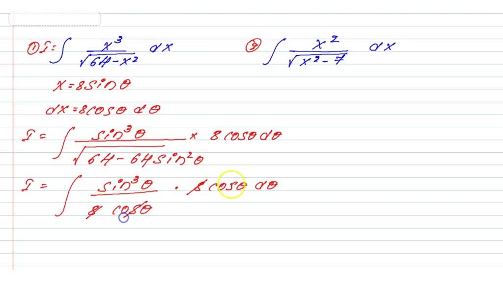 SOLVED: Consider the following functions. Apply the substitution to transform the integral into ...