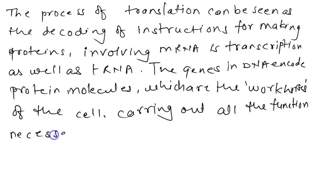 SOLVED: Explain the meaning and importance of Translation SOLVED: Explain the meaning and importance of Translation