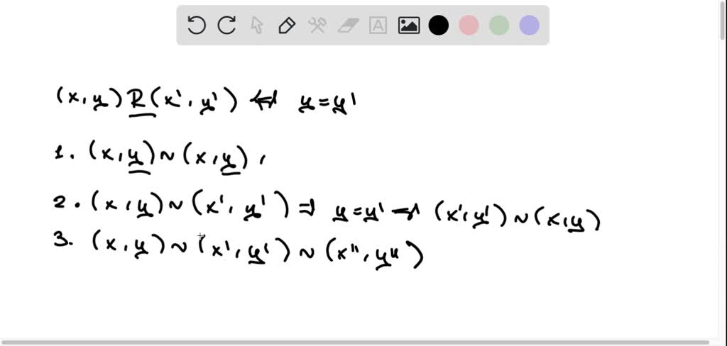 SOLVED: Determine whether the following graphs represent equivalence ...