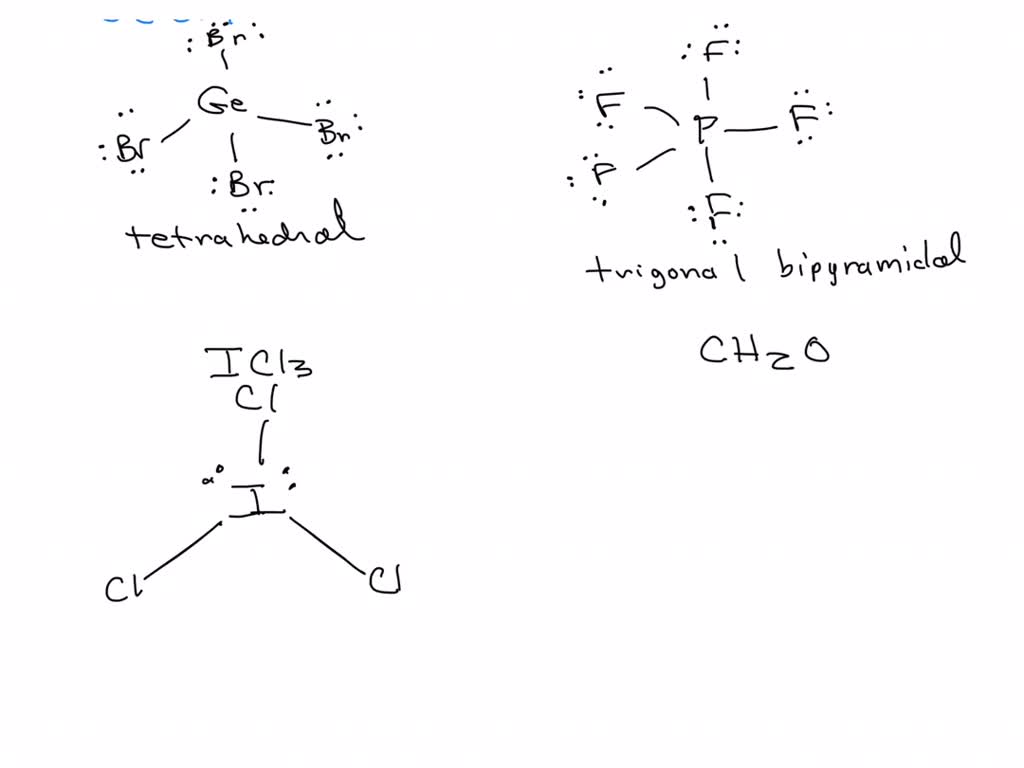 SOLVED: 10-071: Molecular Geometry Determine the molecular shape of the ...