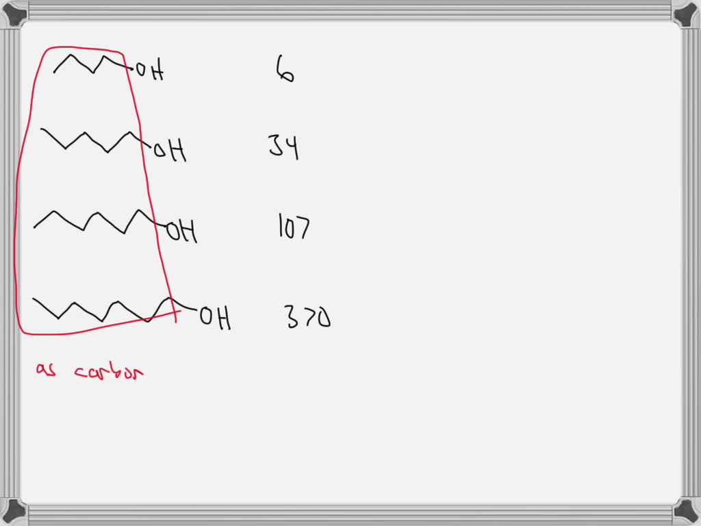 SOLVED: Octanol and water are used as solvents for determining ...