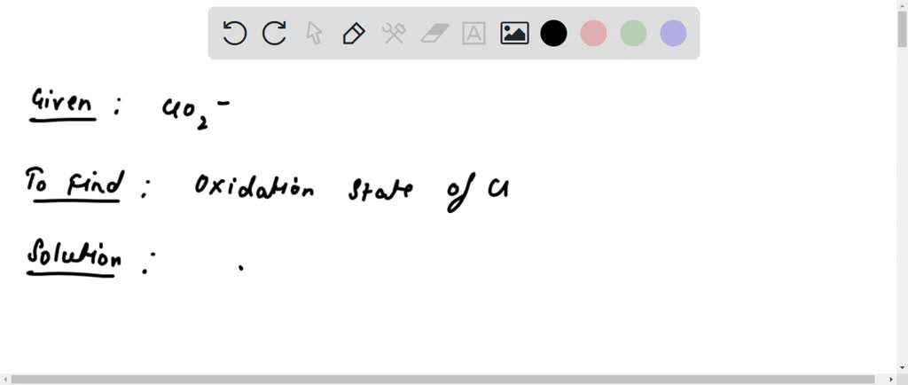 Solved Determine The Oxidation State For The Element Chlorine In The