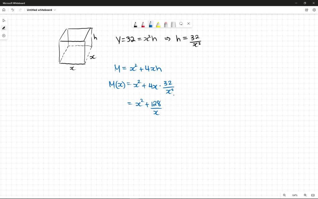 SOLVED: Calcule el volumen de la caja rectangular mas grande en el primer octante con tres caras ...