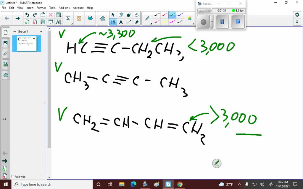 SOLVED: How might you use IR spectroscopy to distinguish among the ...