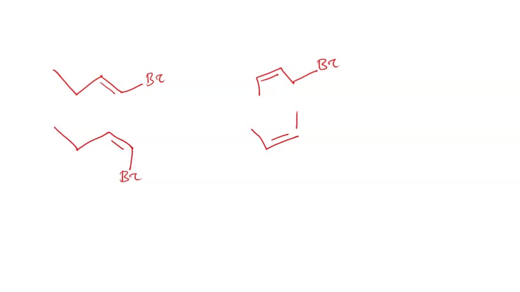 SOLVED: What are the 12 isomers of the molecular formula C4H7Br in bond ...