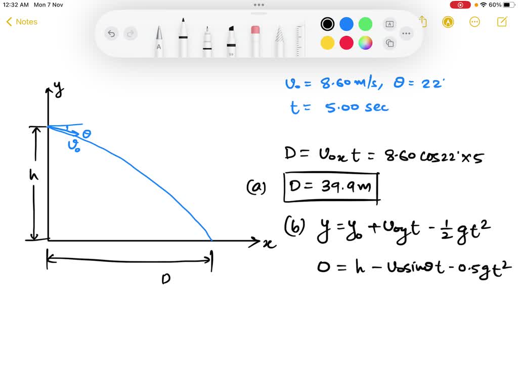 SOLVED: ball is tossed from an upper-story window of building The ball is given an initial ...