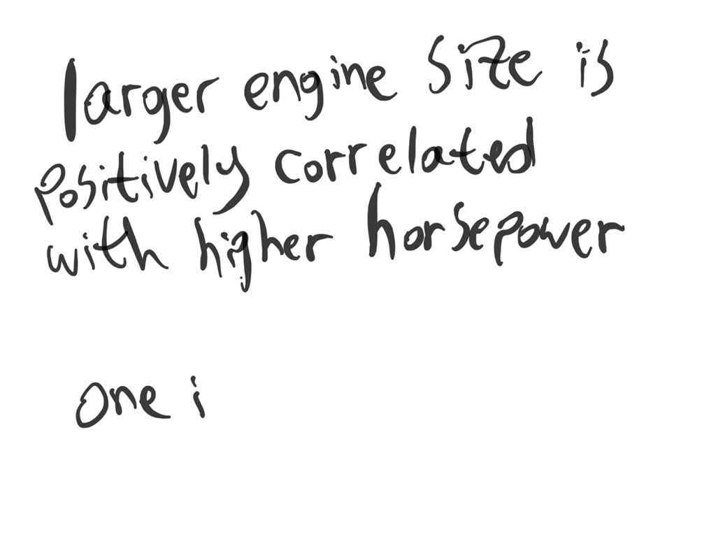 SOLVED: A survey regarding truck engines found a positive correlation ...