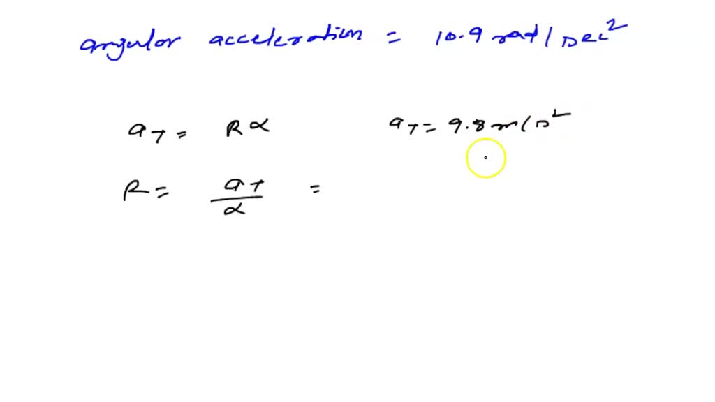 SOLVED: A fan blade is rotating with a constant angular acceleration of ...