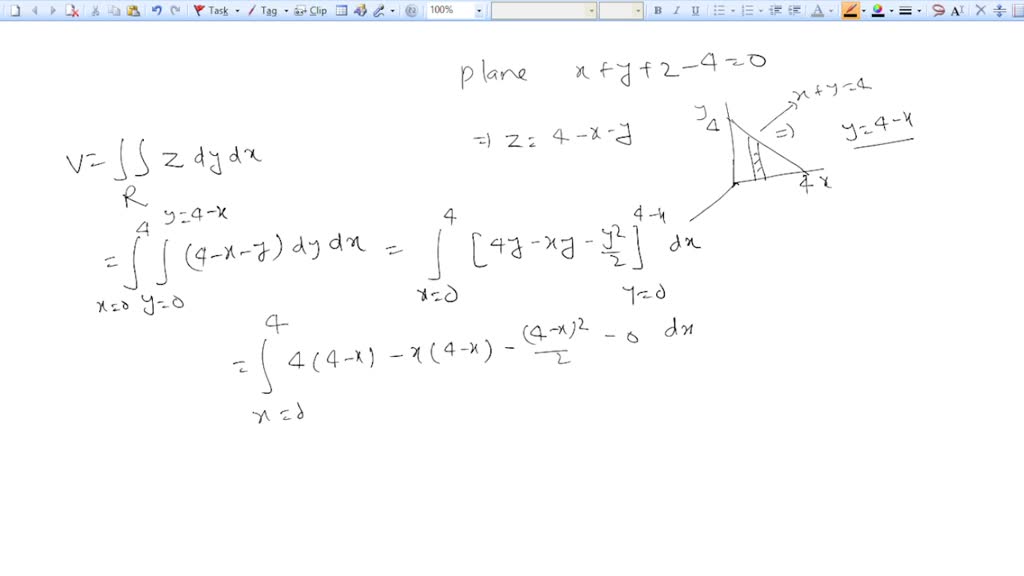 SOLVED: Set up triple integral to compute the volume of the region in ... SOLVED: Set up triple integral to compute the volume of the region in ...