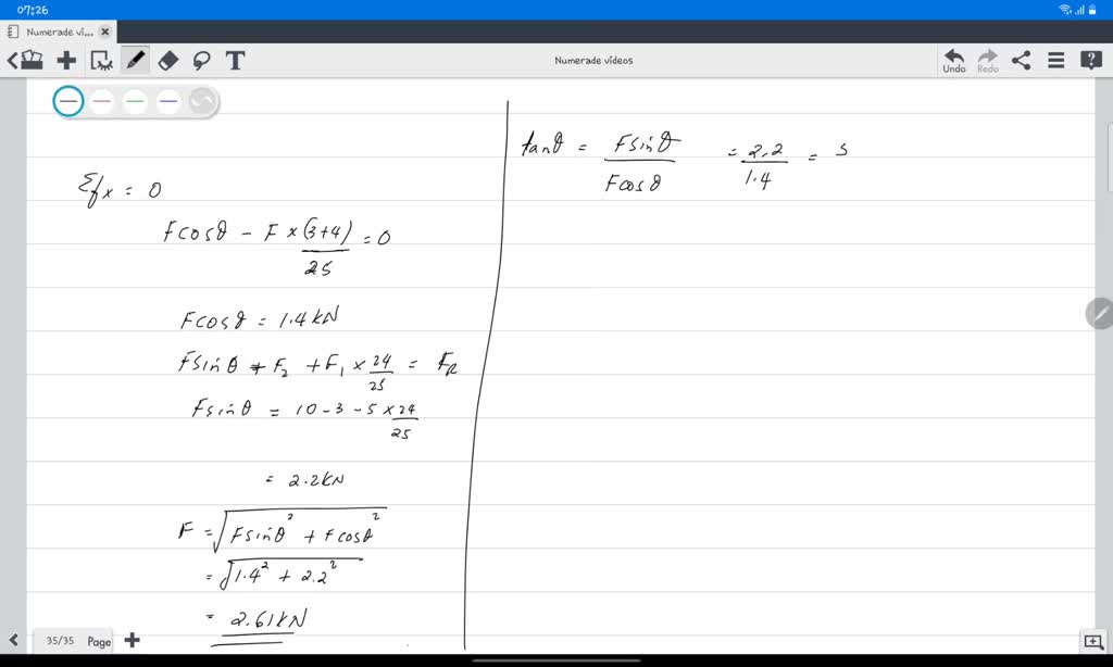 Determine The Magnitude And Direction θ Of Force 𝐅 And Its Placement D