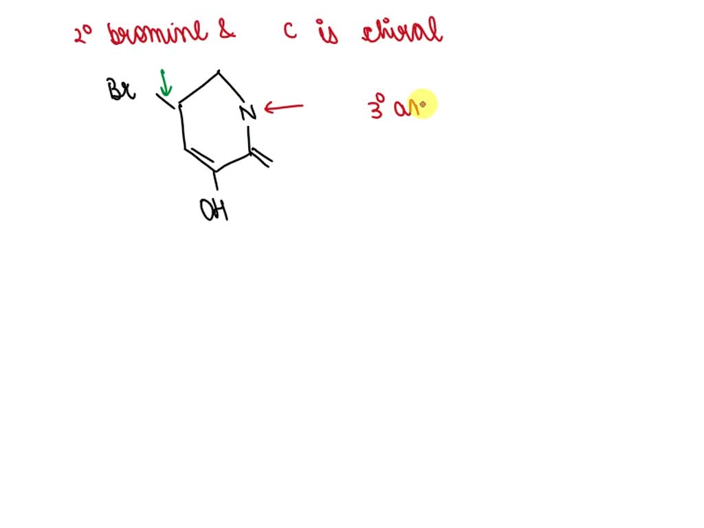 SOLVED: (a) Draw a valid structure that contains one 2Â° alcohol, one ...