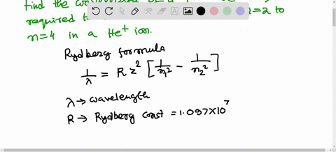 SOLVED: An electron jumps from the n=4 to the n=2 level of a Beryllium ...